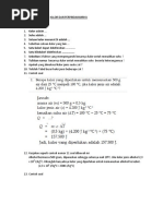 Contoh Soal Termometer Dan Pembahasan | PDF