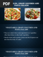 Classification of Salads by Ingredients | PDF