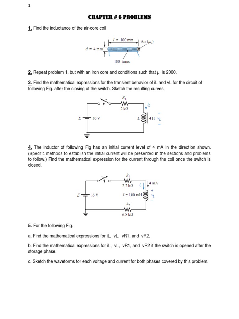 Chp02 - Inductors (Notes) | PDF | Inductance | Inductor