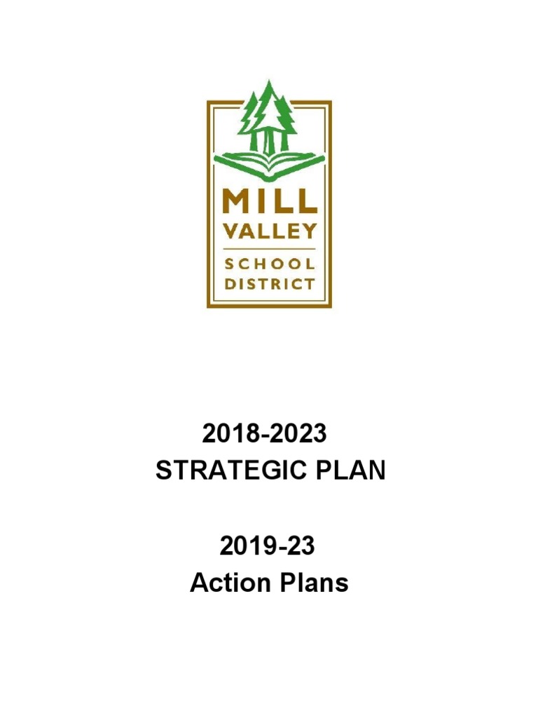 Mill Valley School District Strategic Plan Action Plans 2019-23 - Final ...