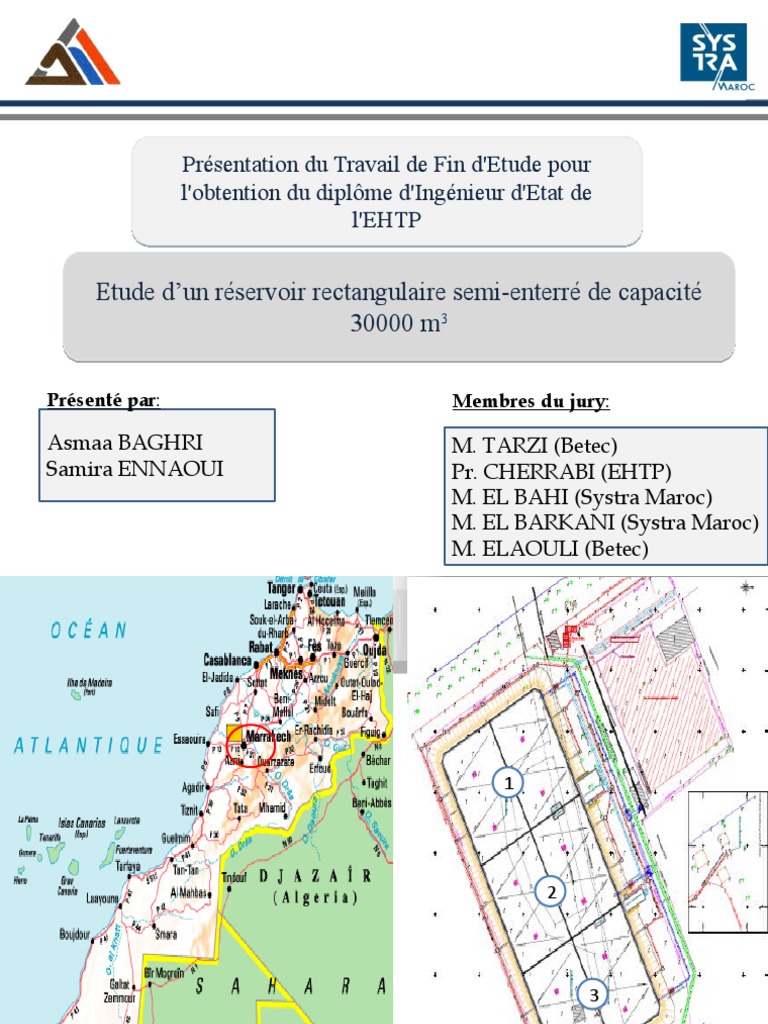 Soutenance PFE Finale - Copie - Copie | PDF | Béton | Génie du bâtiment