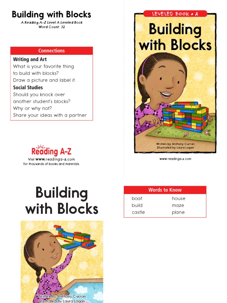 Building With Blocks (Level A) | PDF