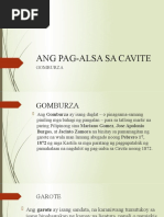 Araling Panlipunan - Paggarote Sa Gomburza | PDF