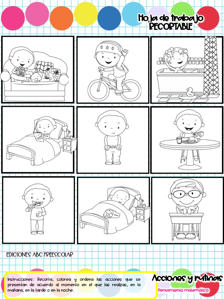 Acciones y Rutinas 1 | PDF