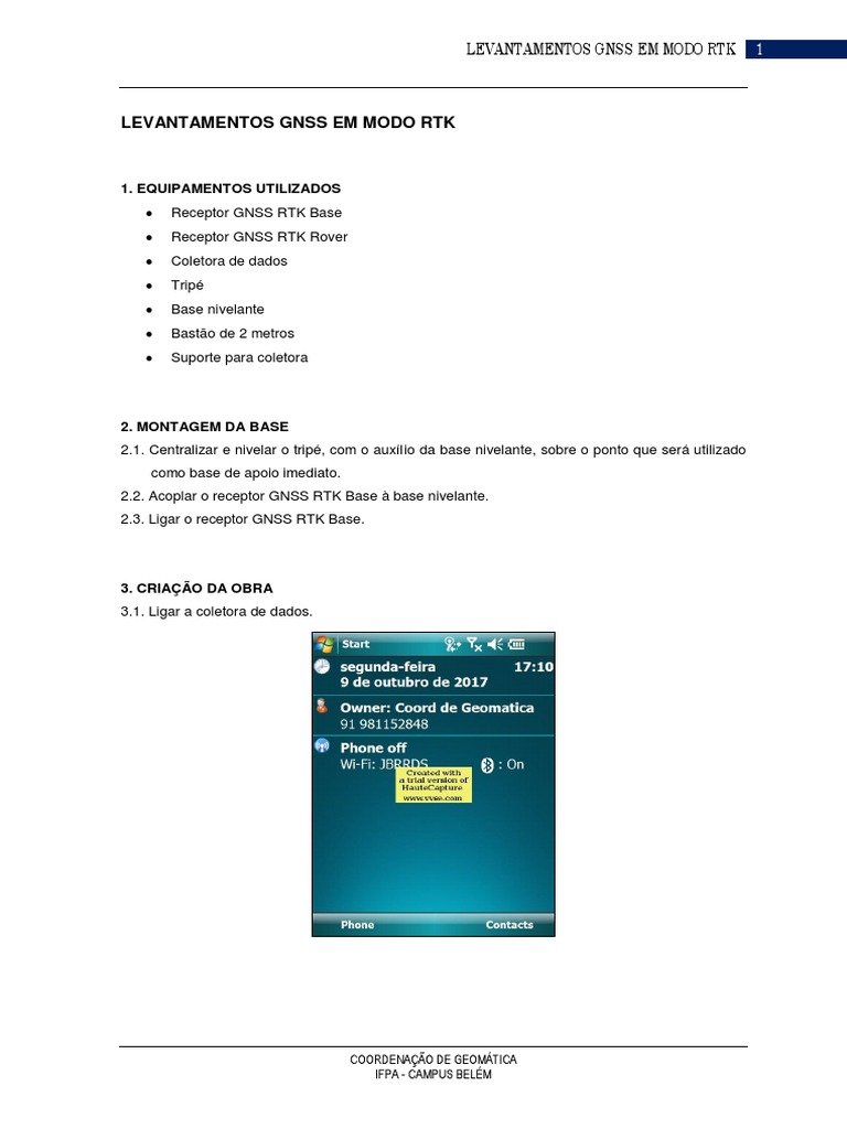 Tutorial GNSS RTK | PDF