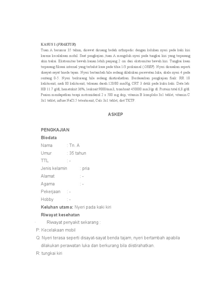 Kasus 1 Dok Kep | PDF