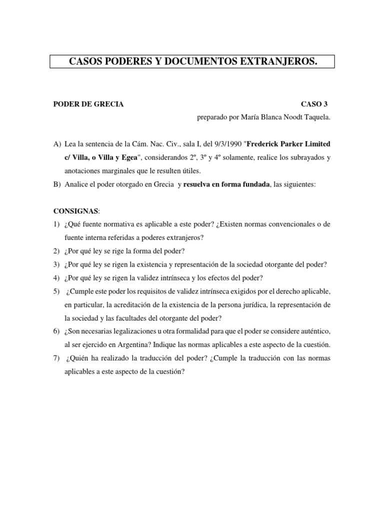Caso - Poder de Grecia | PDF | Política | Ciencias Políticas