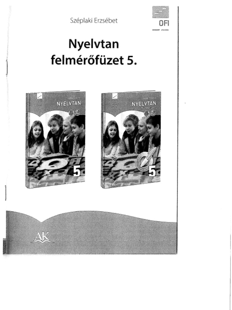 Nyelvtan Felmérőfüzet 5. Osztály | PDF