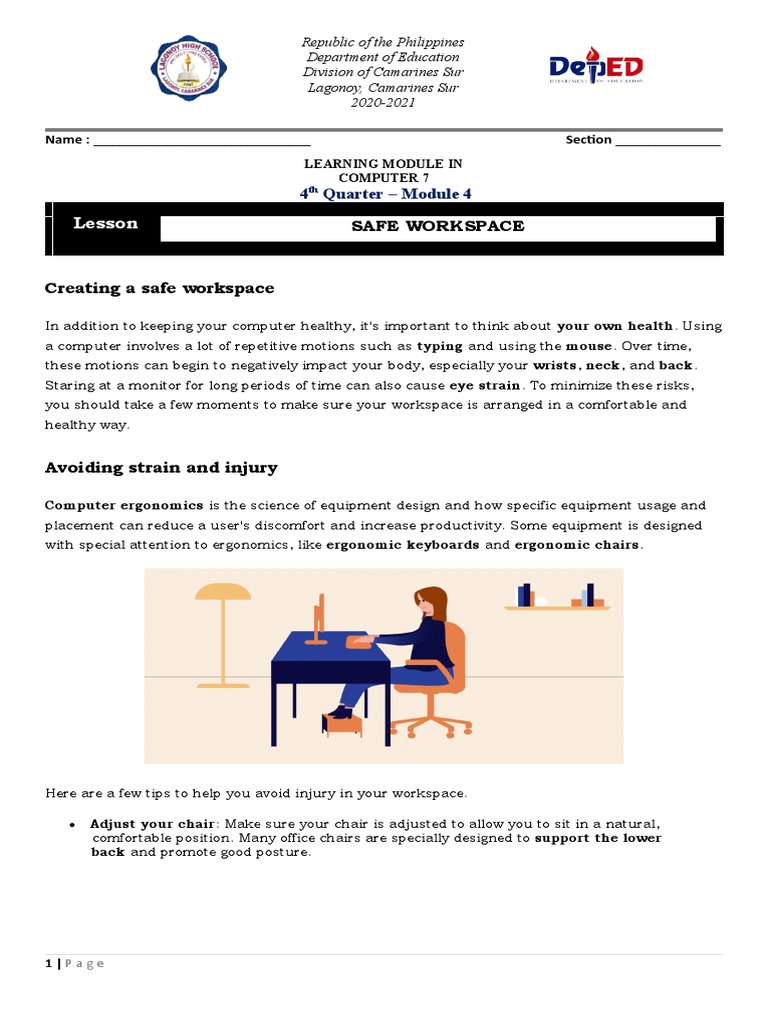 Comp7 - Quarter 4 Module 4 | PDF | Human Factors And Ergonomics | Human–Computer Interaction