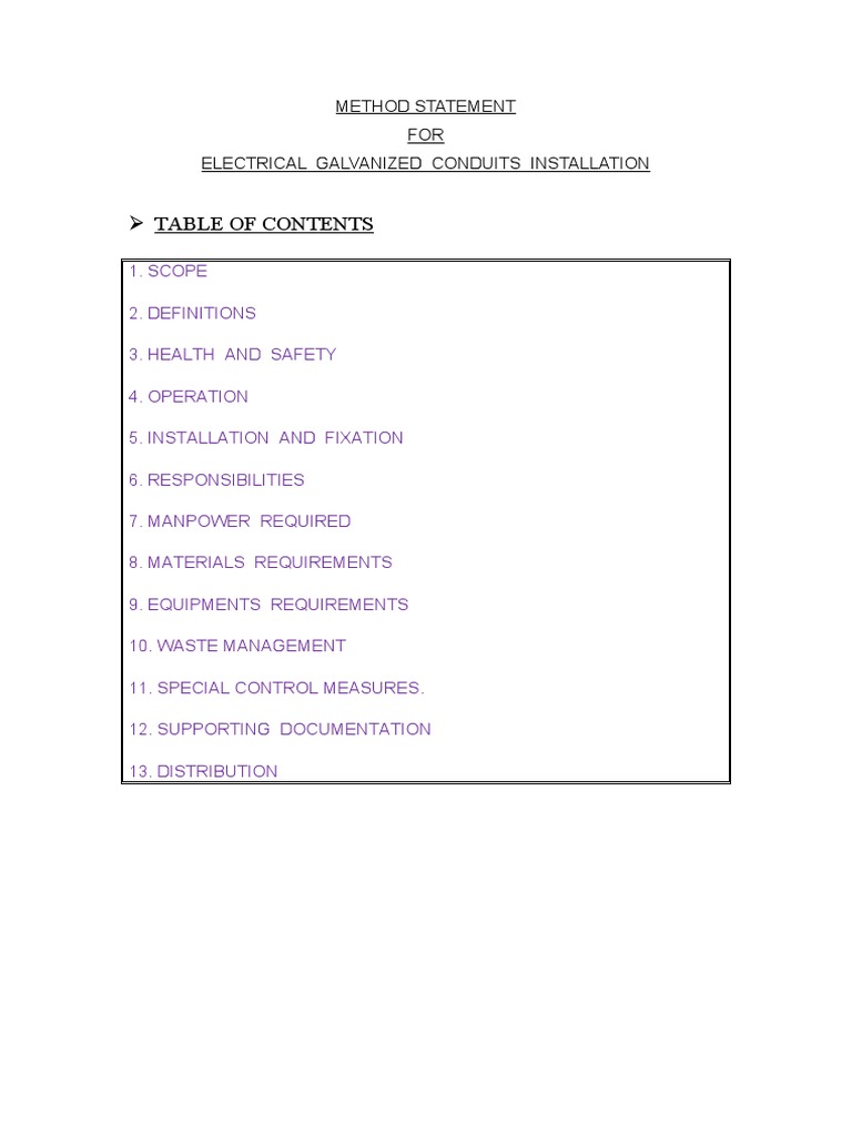 Electrical Conduit Installation Guide | PDF | Pipe (Fluid Conveyance ...