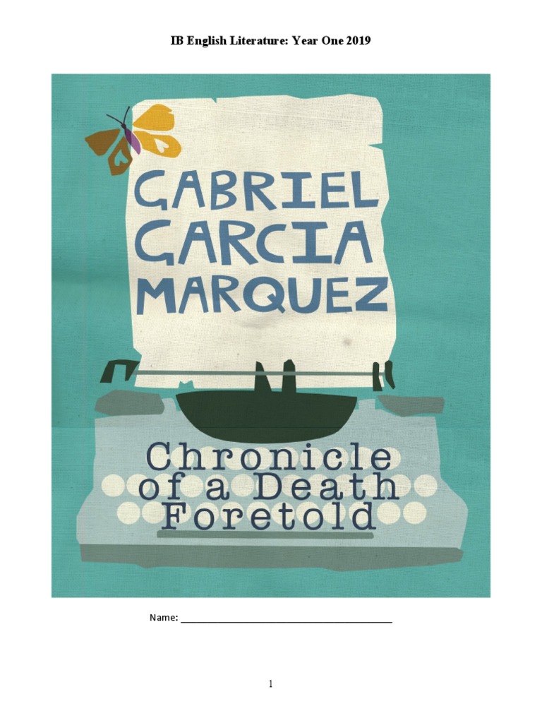Key Themes in "Chronicle of a Death Foretold" | PDF | Gabriel García ...