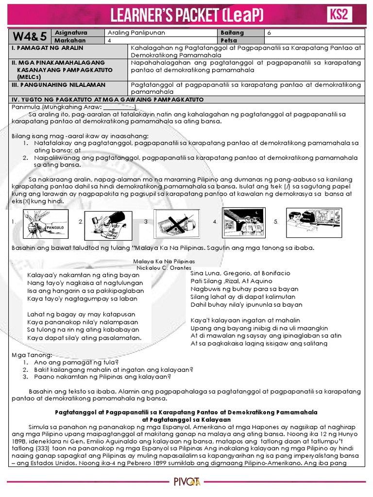 Q4 AP 6 Week4 5 | PDF