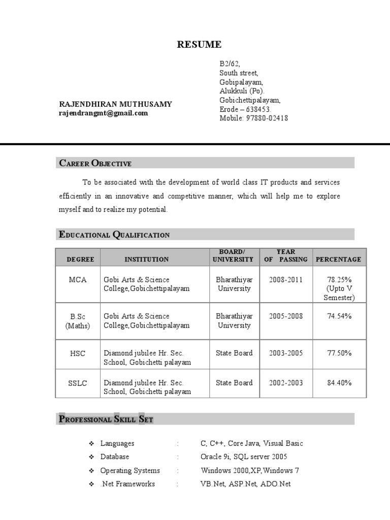 Rajendra Resume | PDF | Sql | Information Technology Management