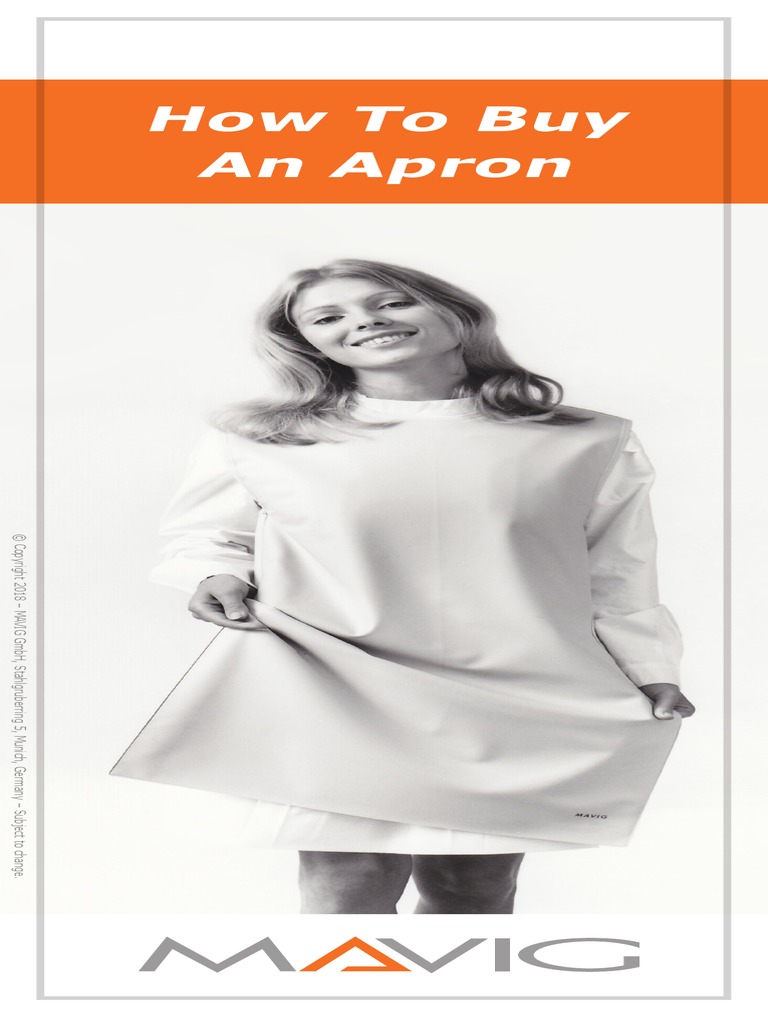 07 How-To-Buy-An-Apron Flyer en 0319 | PDF | Radiation Protection ...