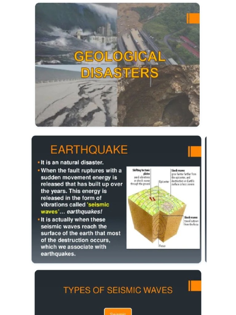 Geological Disaster | PDF