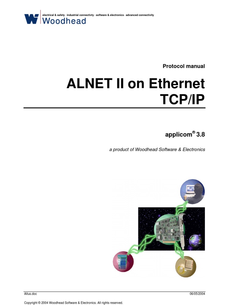 ALNET II On Ethernet Tcp/Ip: Woodhead Woodhead | PDF | Internet ...