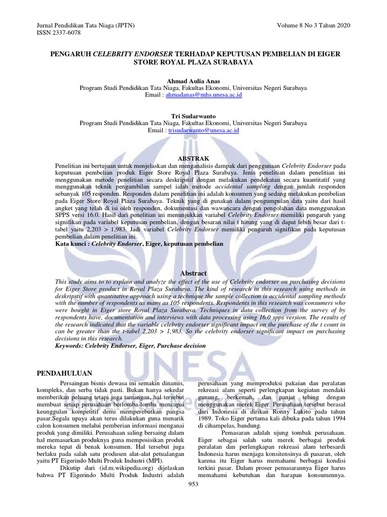 2-Contoh Jurnal Yang Di Review-2 (INA) | PDF | Karier & Perkembangan | Pengelolaan Keuangan & Uang