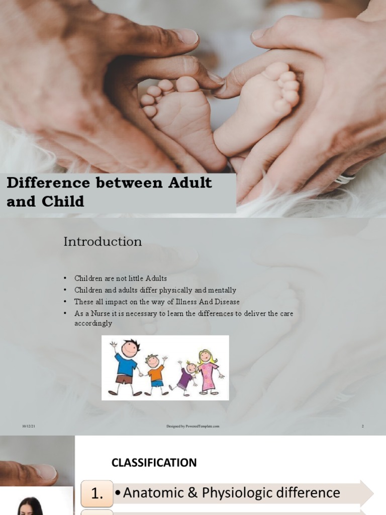 Difference Between Adult and Child | PDF | Respiratory Tract | Infants