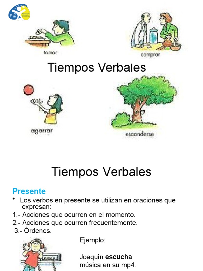 Tiempos Verbales 6° Basico | PDF