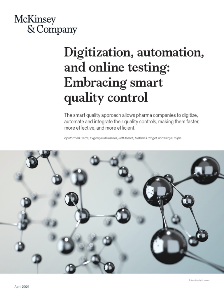 Digitization, Automation, and Online Testing: Embracing Smart Quality ...