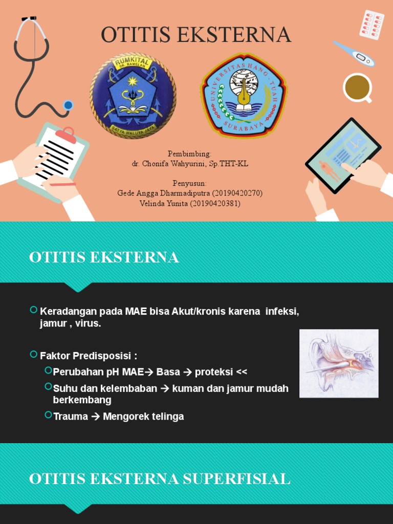 Otitis Eksterna Velin Angga Fix | PDF
