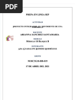 Actividad Integradora 2 Modulo 18 | PDF | sal | Concentración