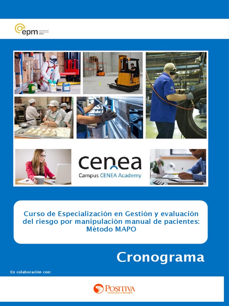 Curso Método MAPO: Cronograma y Evaluación | PDF | Prueba (evaluación) | Cognición