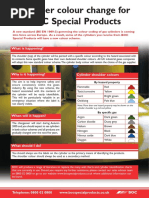 Gas Cylinder Color Code | PDF | Argon | Nitrous Oxide