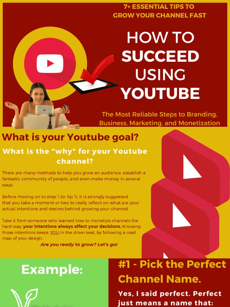 Essential Tips to Grow Your YouTube Channel | PDF | You Tube | Brand