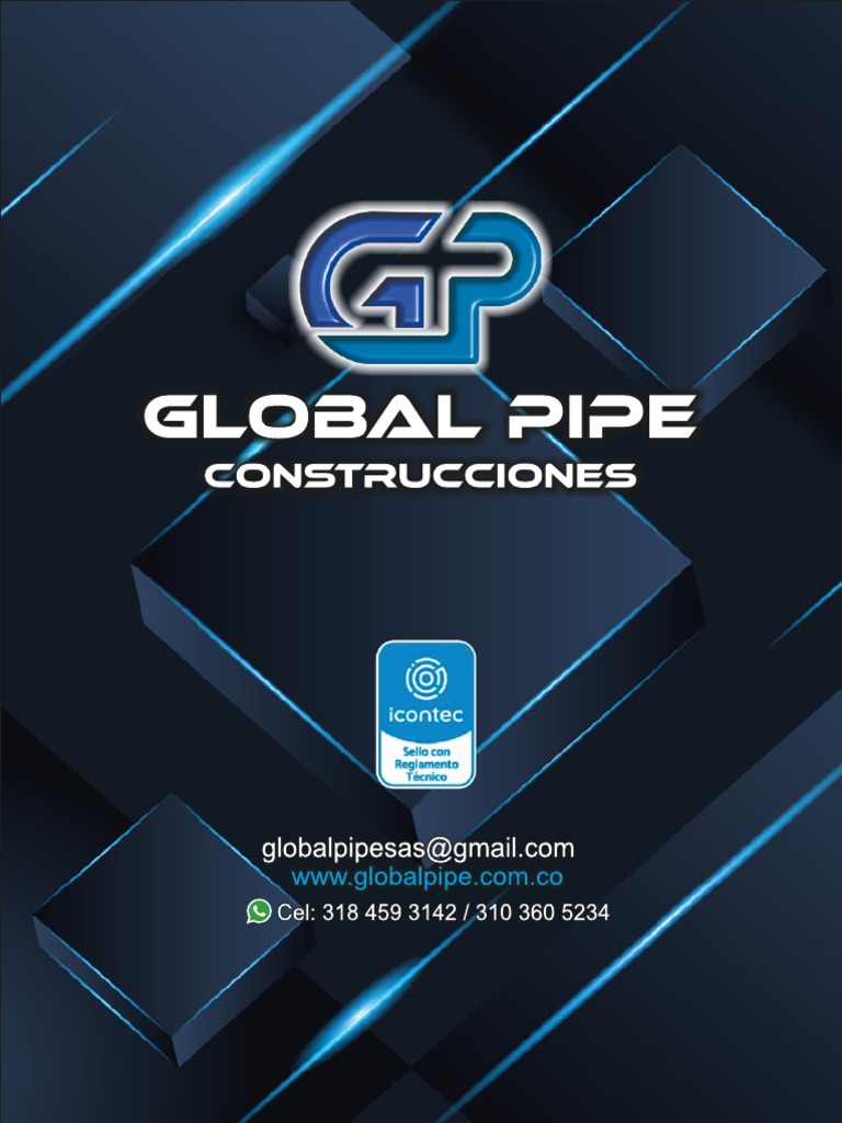 CATALOGO GLOBAL PIPE - Tuberia CCP WSP | PDF | Calidad (comercial ...