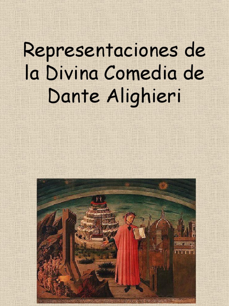 Presentación Divina Comedia | PDF | Divina Comedia | Dante Alighieri