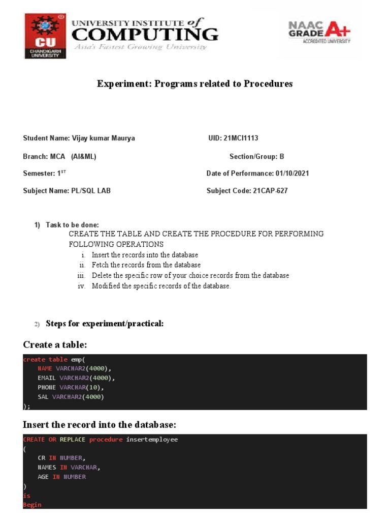 Sample Worksheet 4 | Download Free PDF | Databases | Information Retrieval
