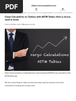 ASTM Table 54b Formula PDF | PDF | Technology & Engineering
