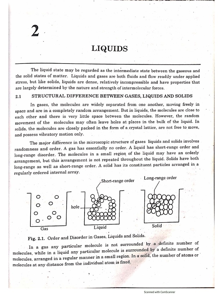 Liquids IMF Surface Tension | PDF
