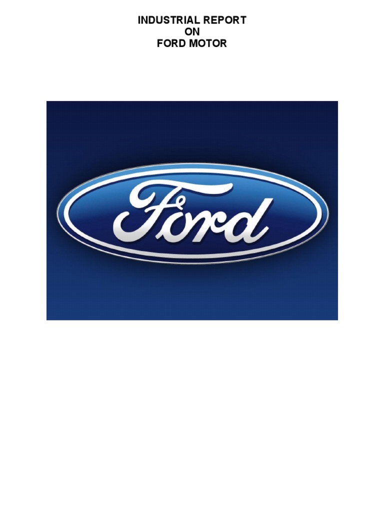Project On Ford | PDF | Marketing | Market Segmentation