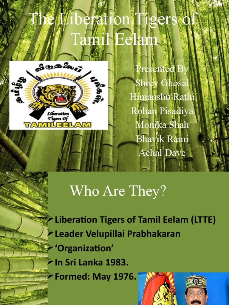 The Liberation Tigers of Tamil Eelam | PDF | Conflicts