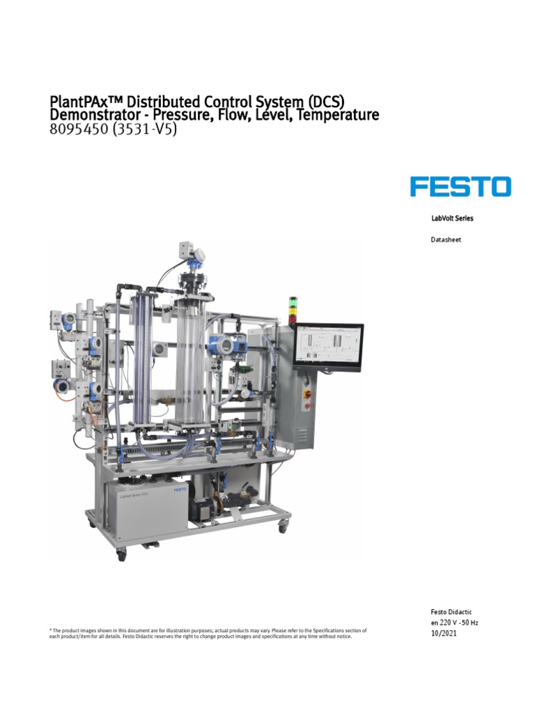 Plantpax™ Distributed Control System (DCS) Demonstrator - Pressure ...