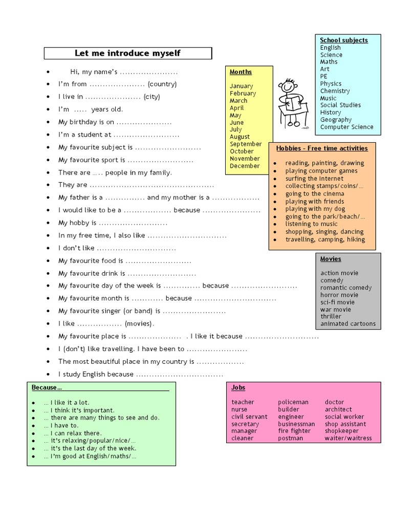 Let Me Introduce Myself | PDF