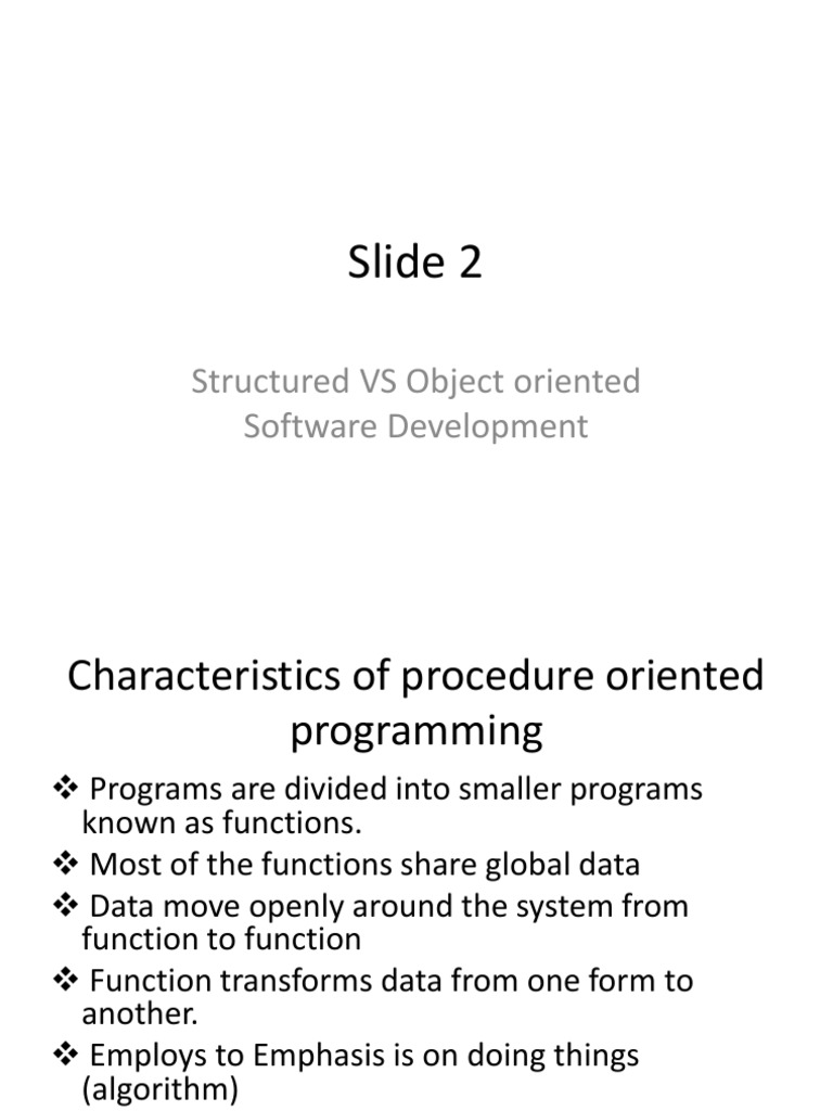 Slide 2 Pdf Class Computer Programming Object Computer Science