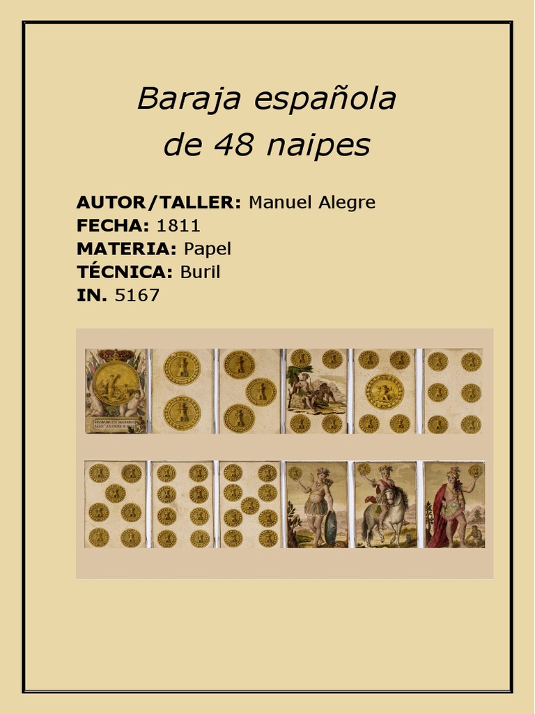 Baraja Española Rosa | PDF