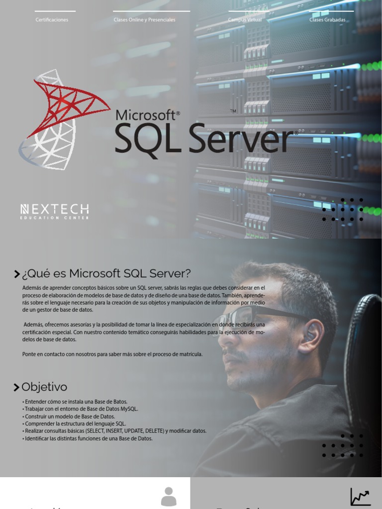 Brouchure SQL SERVER 2021 | PDF | SQL | Servidor SQL de Microsoft