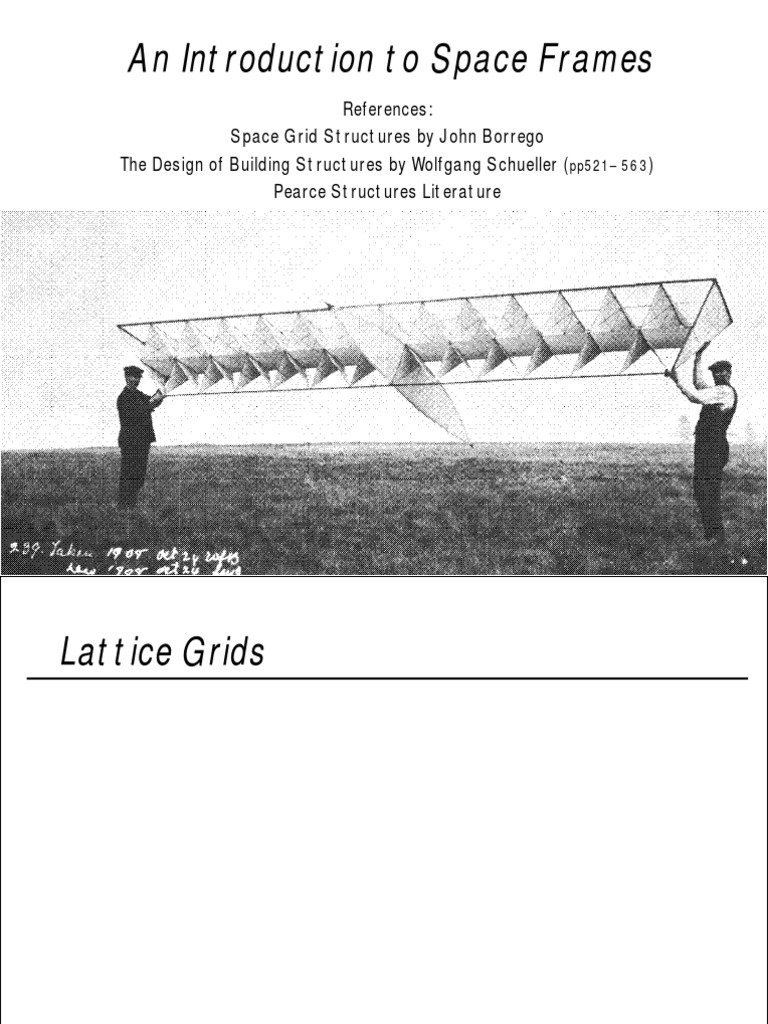 An Introduction To Space Frames | PDF