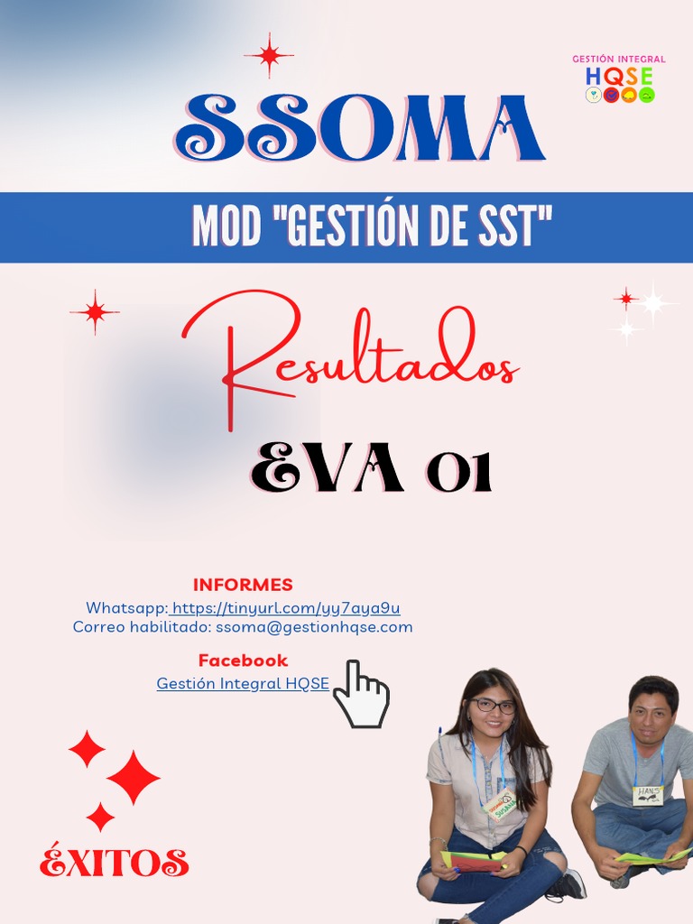 Resultados Eva 01 - Mod Gestión de SST - Ssoma | PDF