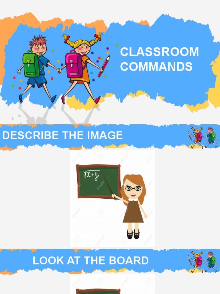 Classroom Commands | PDF