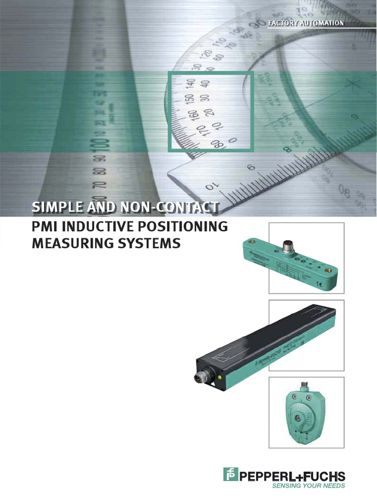 Factory Automation - Sensing Your Needs: Pmi Inductive Positioning ...