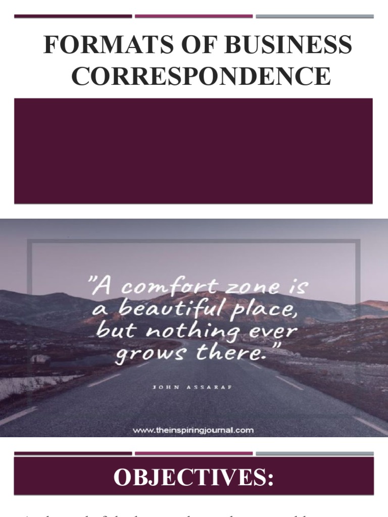 Buscor CH4 Formats | PDF | Paragraph | Communication