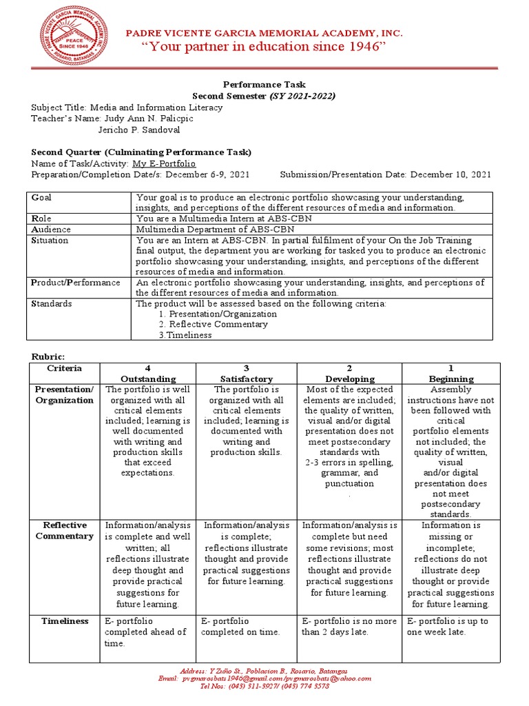 "Your Partner in Education Since 1946" | PDF | Pedagogy ...