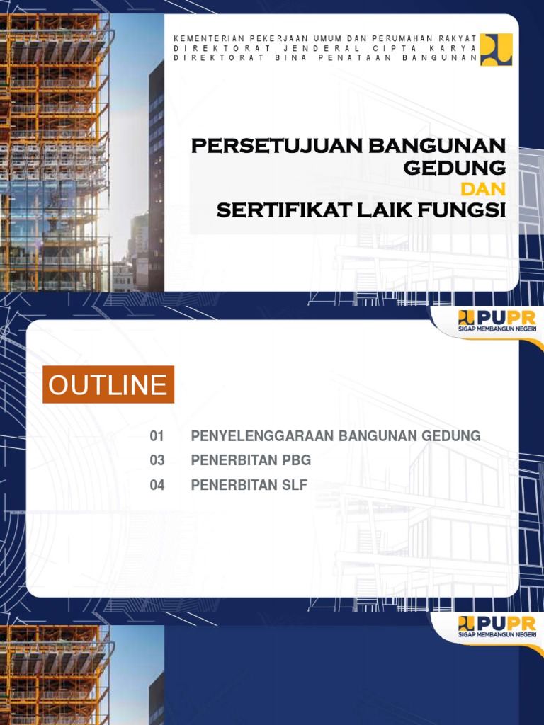 II - Penerbitan PBG, SLF, Dan SBKBG | PDF