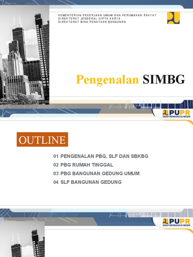 Panduan SIMBG untuk Bangunan Gedung | PDF
