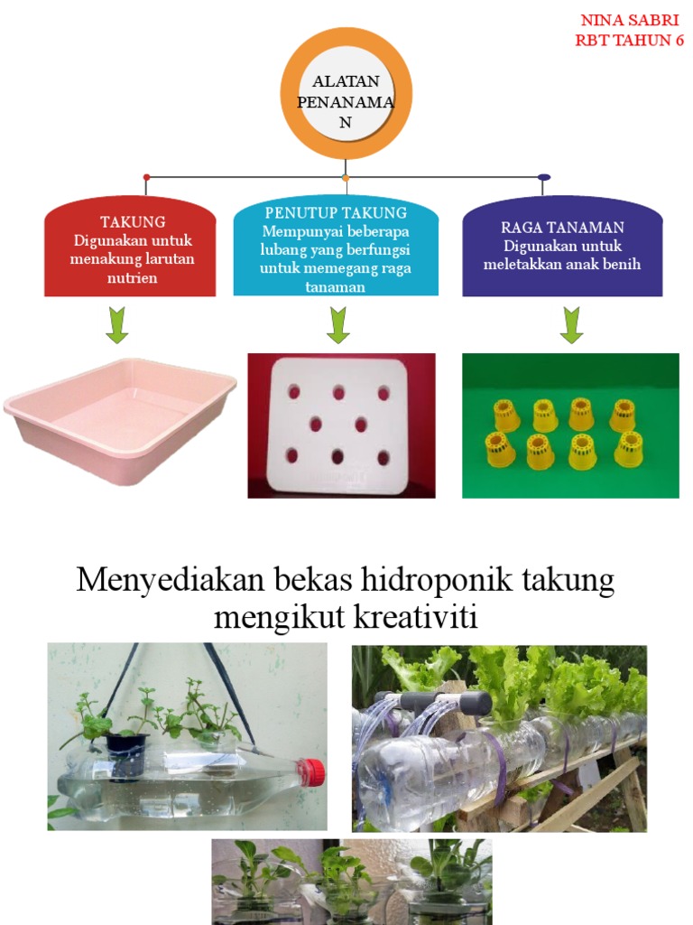 RBT Tahun 6 - Alatan Penanaman (Hidroponik) | PDF